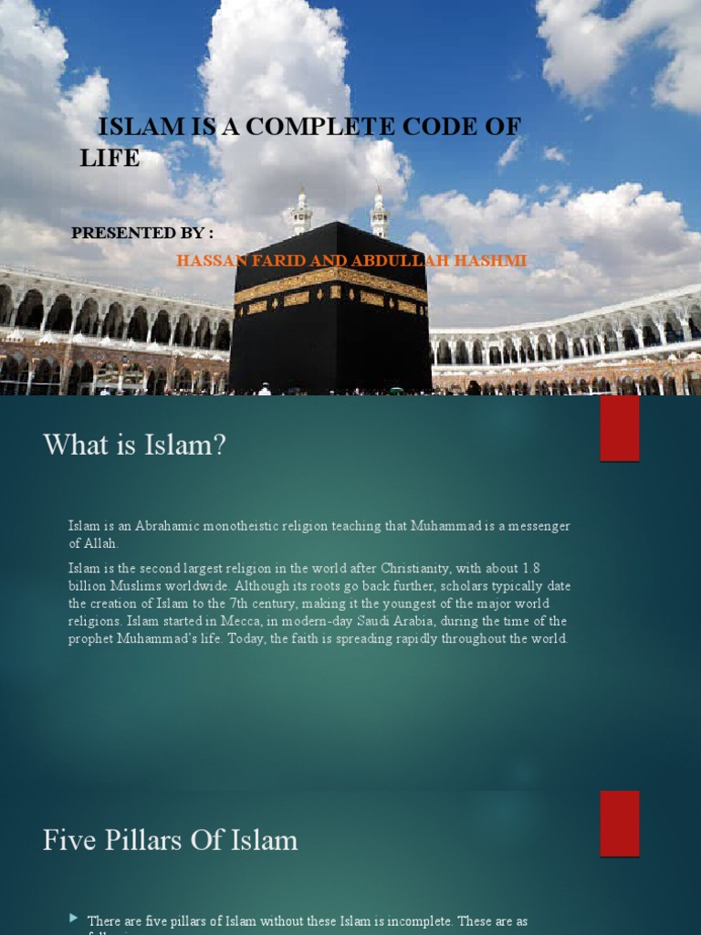Islam Is A Complete Code of Life | PDF | Hajj | Muhammad
