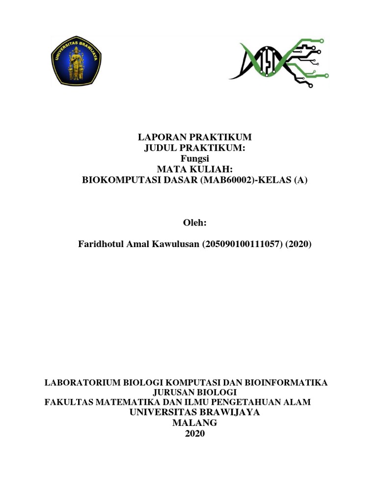 Laporan Praktikum Fungsi Python | PDF