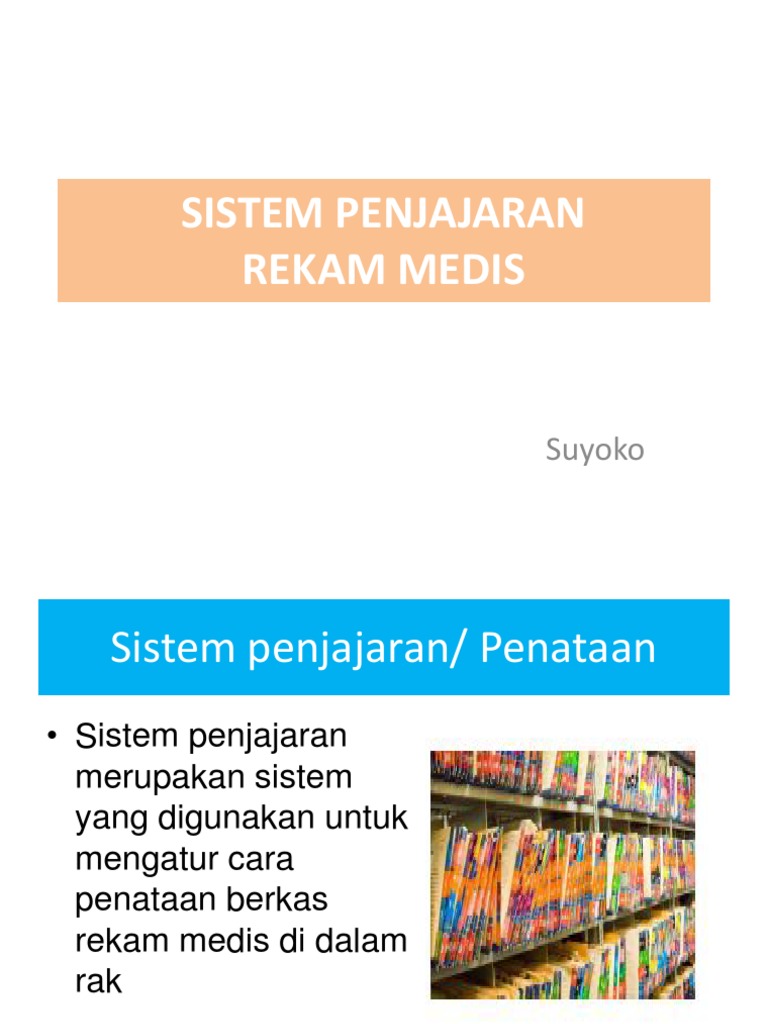 Sistem Penjajaran Rekam Medis | PDF