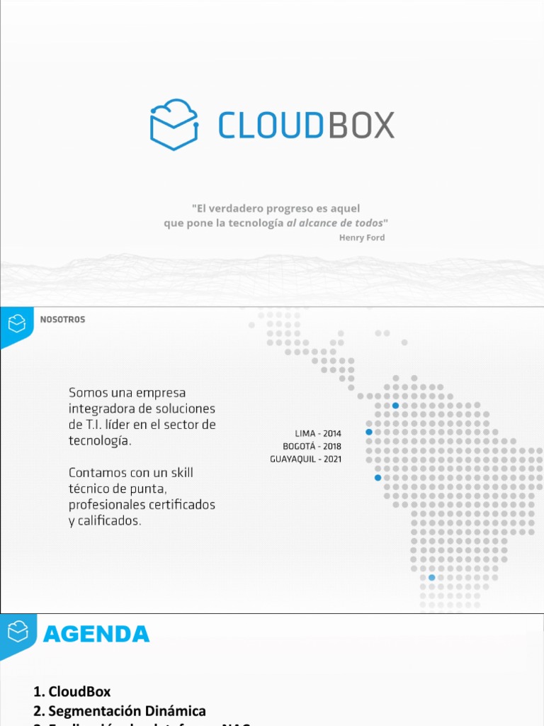 Cloudbox Brochure (Extendida) | PDF | Wireless Lan | Mobile Technology
