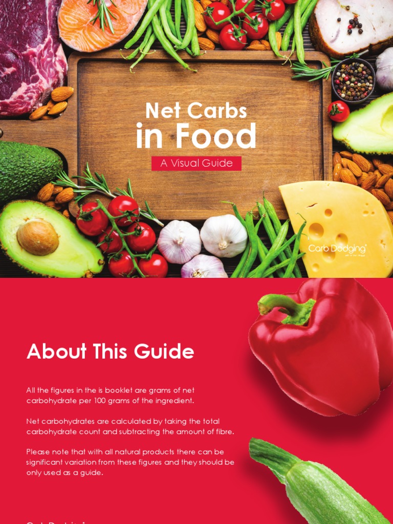 Net Carbs - Brochure - A4 - v2 | PDF | Berry | Edible Plants