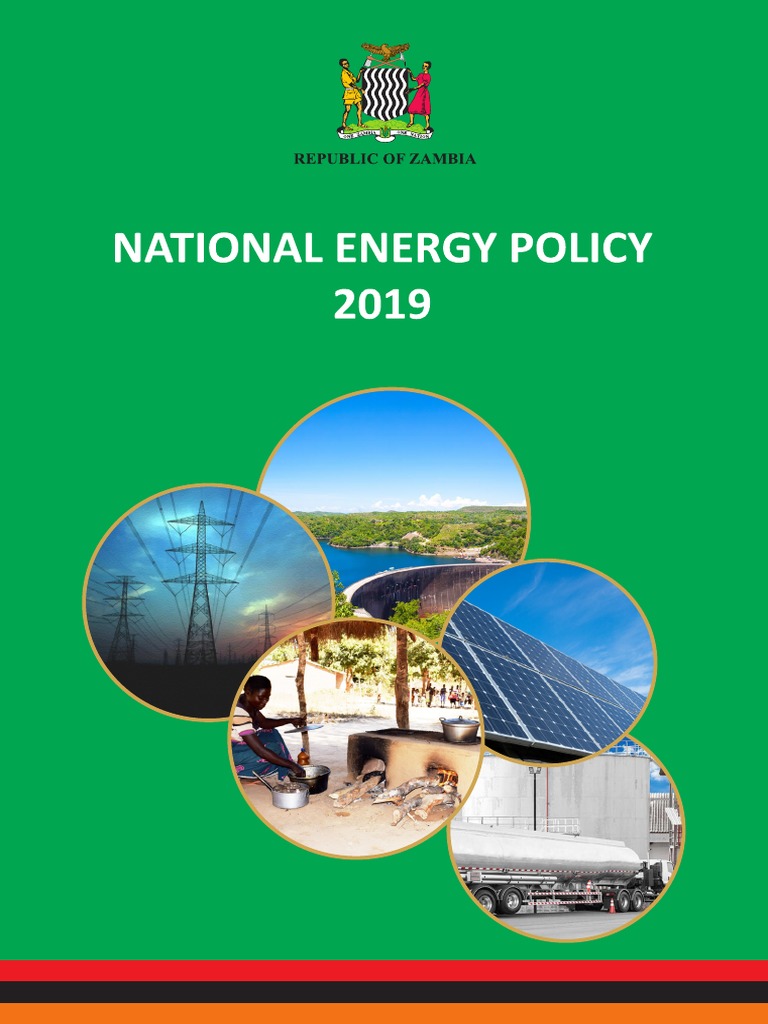 The National Energy Policy 2019 | PDF | Solar Power | Energy Development