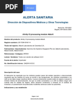 Cobas Pure (Módulo C303-E402) - Asesores | PDF | Transaminasa | Alanina ...
