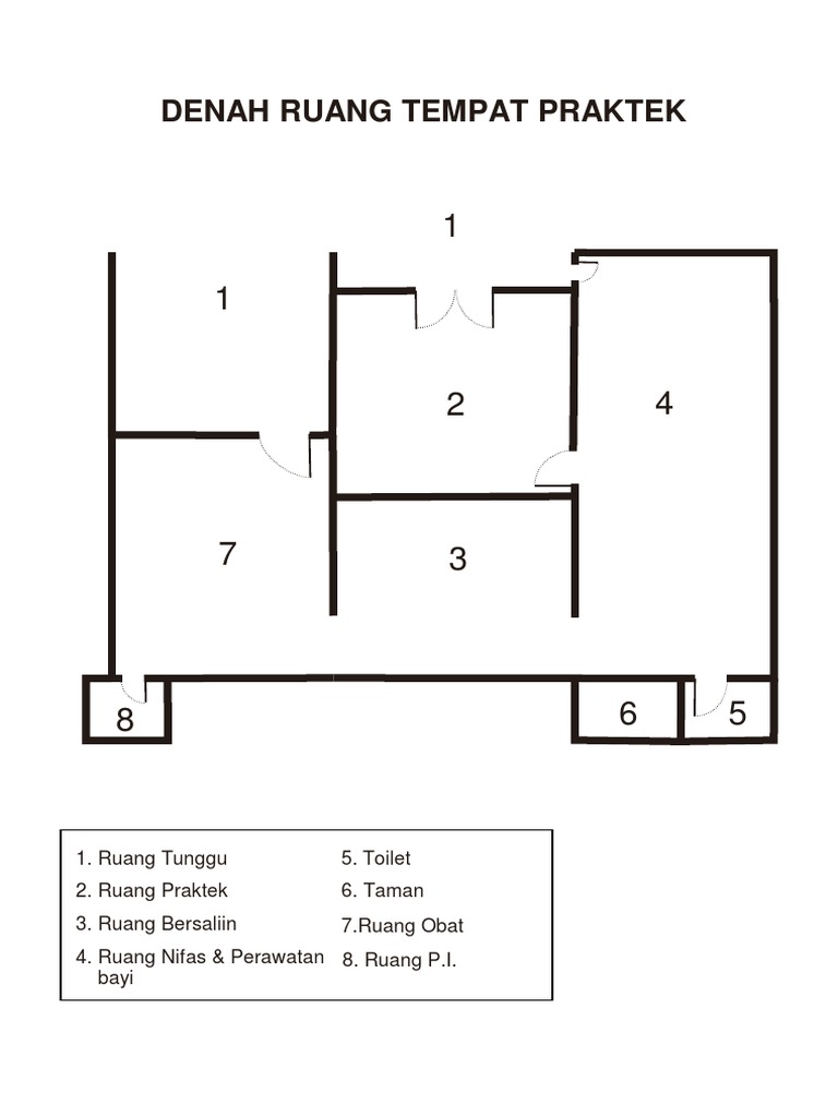 Peta&denah Tempat Praktekwkwkkw | PDF