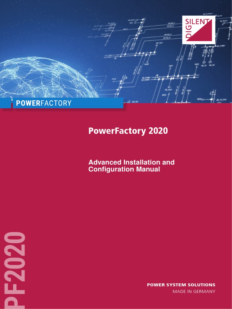 Powerfactory 2020: Advanced Installation and Configuration Manual | PDF ...