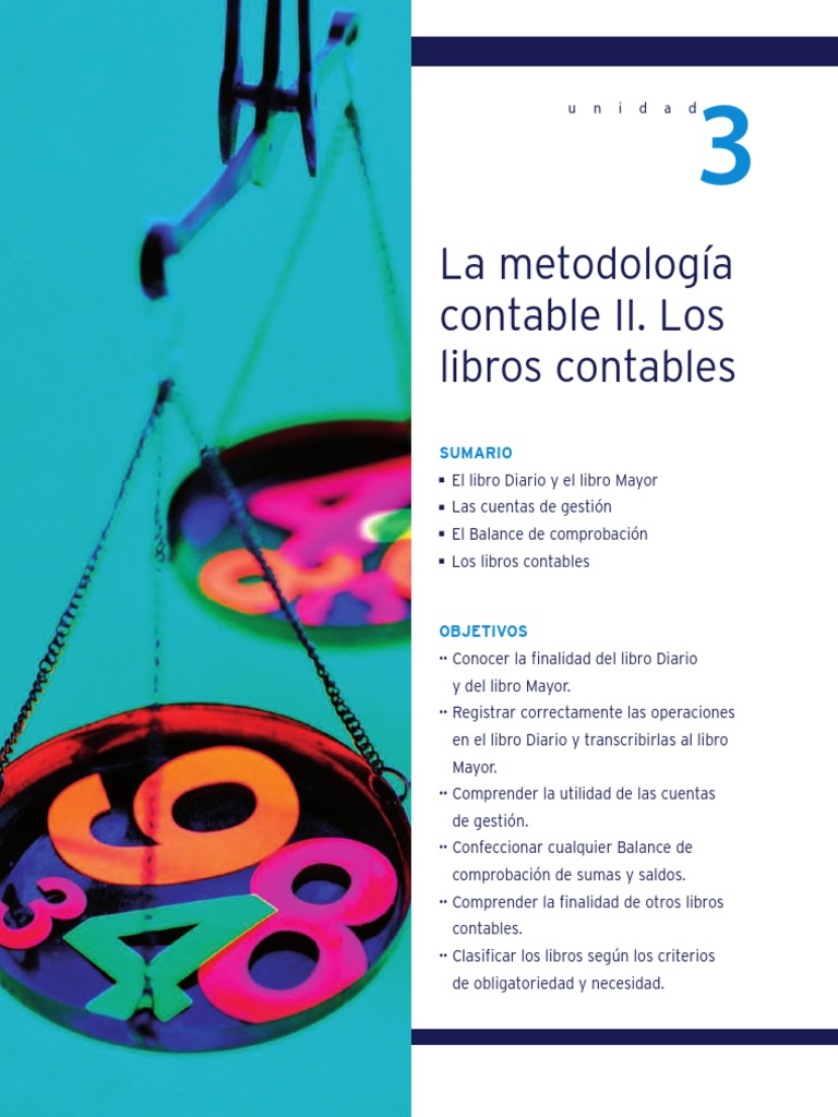 La Metodología Contable 2. Los Libros Contables | PDF | Transferencia bancaria | Contabilidad