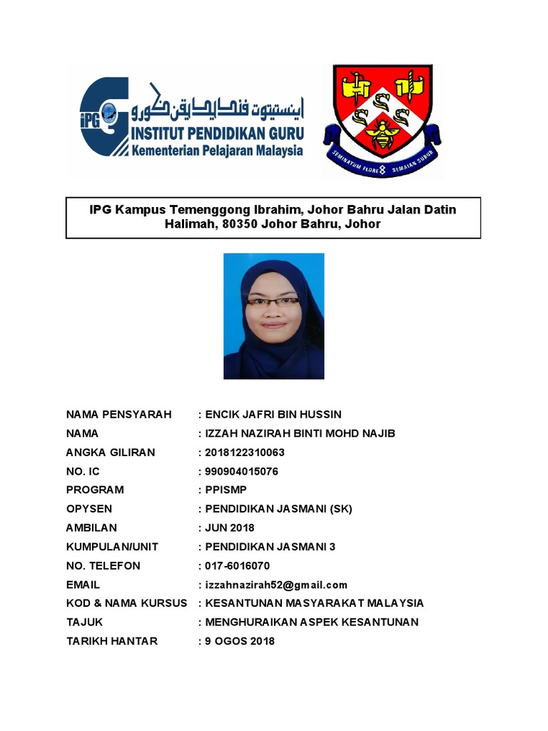 Esei Kesantunan Bahasa (GSB 1012) | PDF