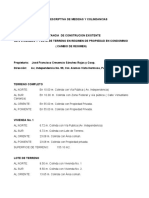 Planos y Colindancias | PDF