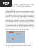 Surface Tension Lab Report | PDF | Surface Tension | Solution