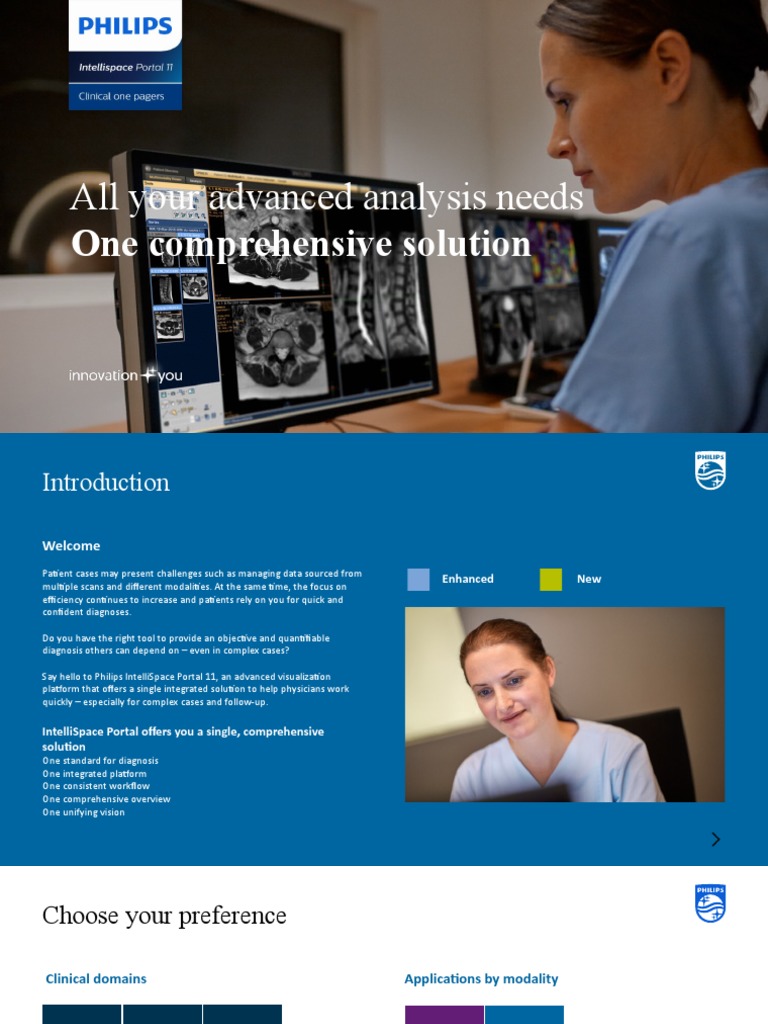 2019-12 IntelliSpace Portal 11 - One Pager | PDF | Ct Scan | Medical ...
