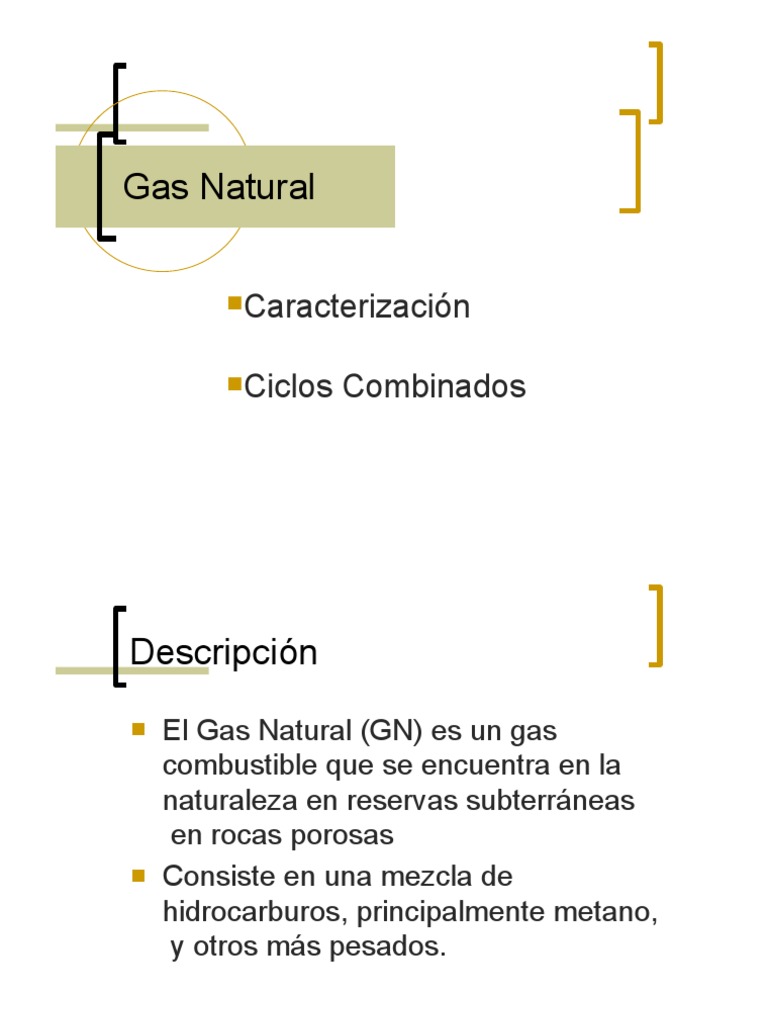 Gas Natural | PDF | Combustión | Gas natural