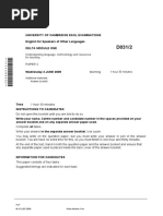 Delta Module 1 Sample Paper 2 PDF | PDF | Communication | Learning