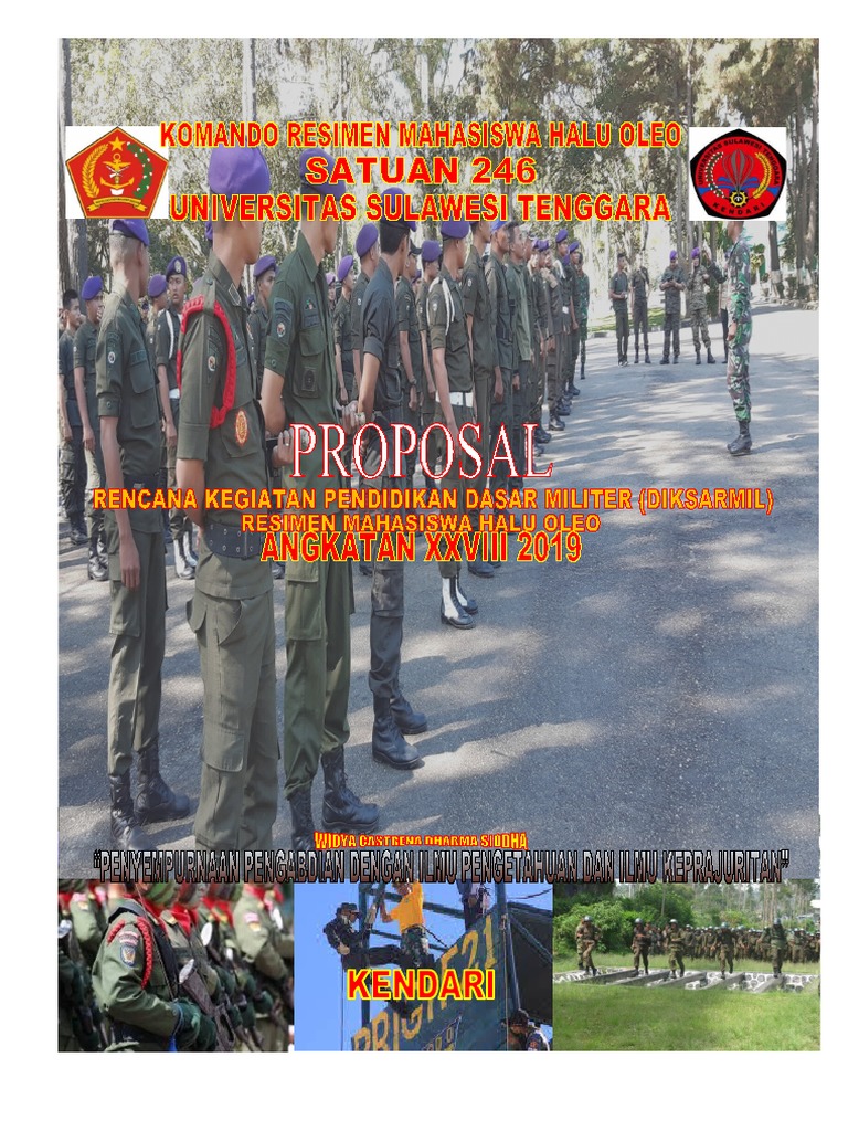 PROPOSAL Diksarmil | PDF