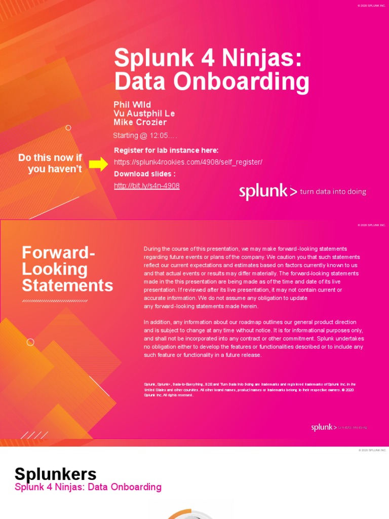 Splunk4Ninjas - Data Onboarding 2020-09-16 PW | PDF | Malware ...