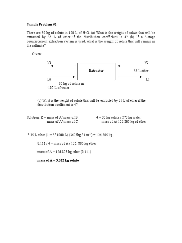 Sample Problem 2 | PDF