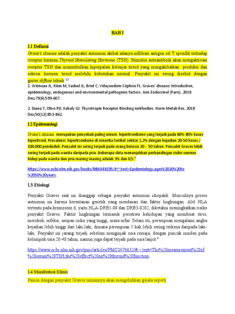 Definisi Graves Disease | PDF