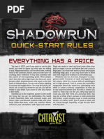 Shadowrun 5th Edition Cheat Sheet | PDF | Role Playing Games | Gaming
