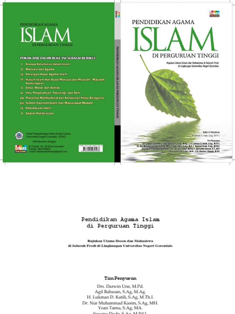 Buku Pendidikan Agama Islam Di Perguruan Tinggi | PDF