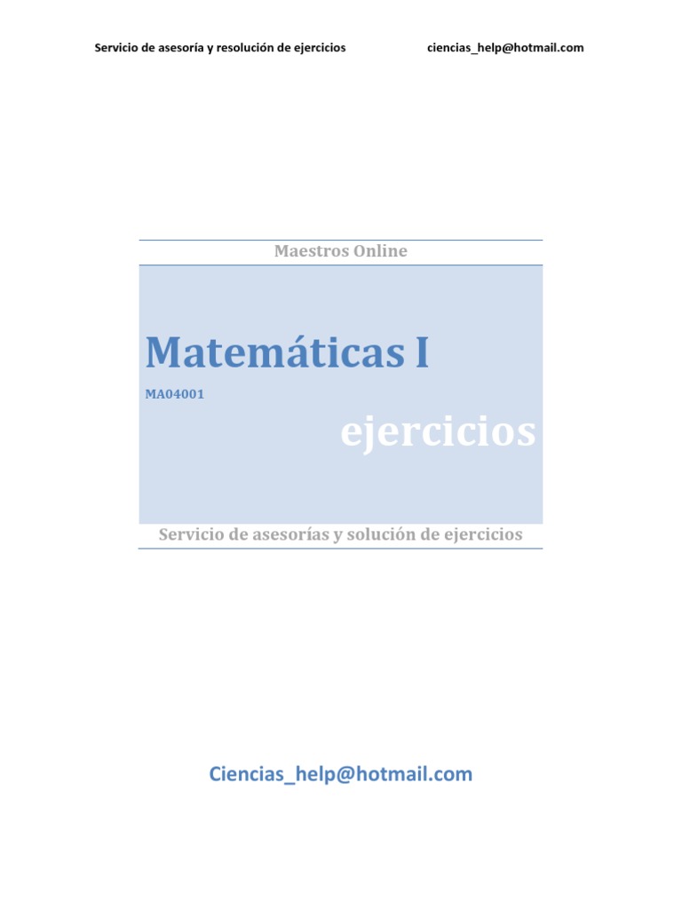 Matematicas 1 Curso Completo. | Descargar gratis PDF | Derivado ...