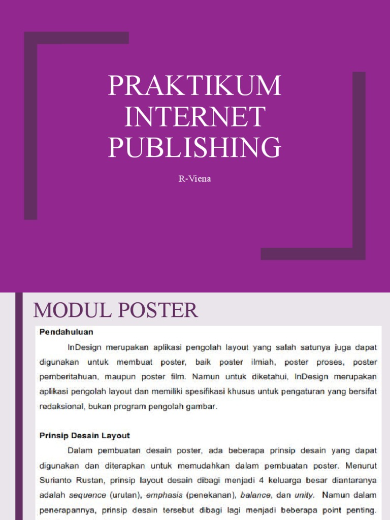 8 Modul Poster | PDF