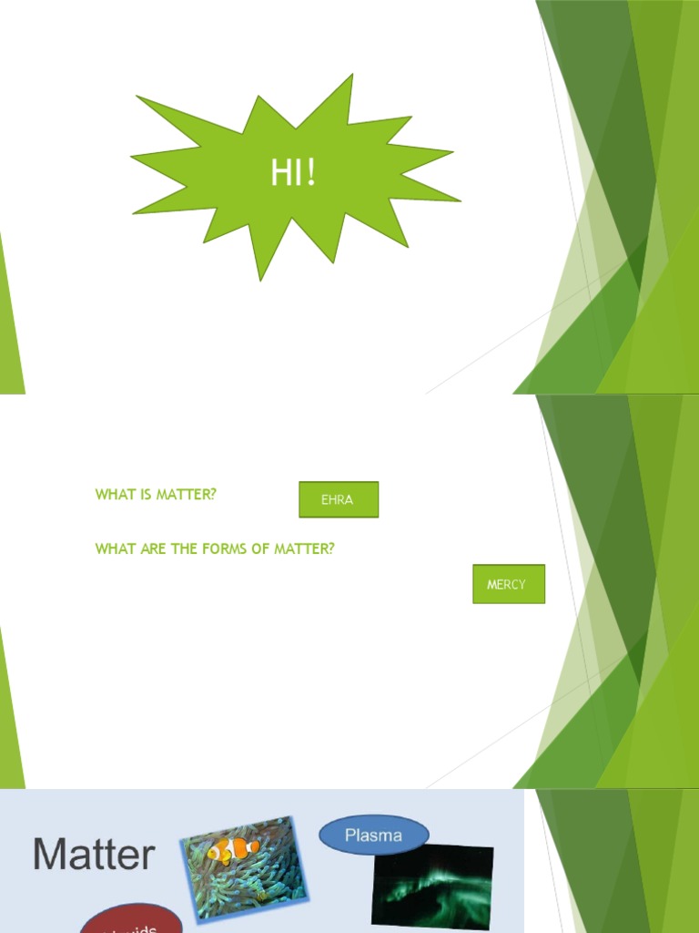 Properties of Matter Grade 6 | PDF | Science & Mathematics