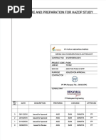 HAZOP Study Report for Oil Safety Operations | PDF | Risk | Hazards