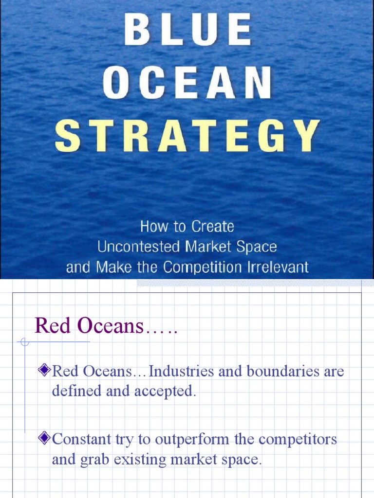 Blue Ocean Strategy: A Framework for Creating Uncontested Market Space ...