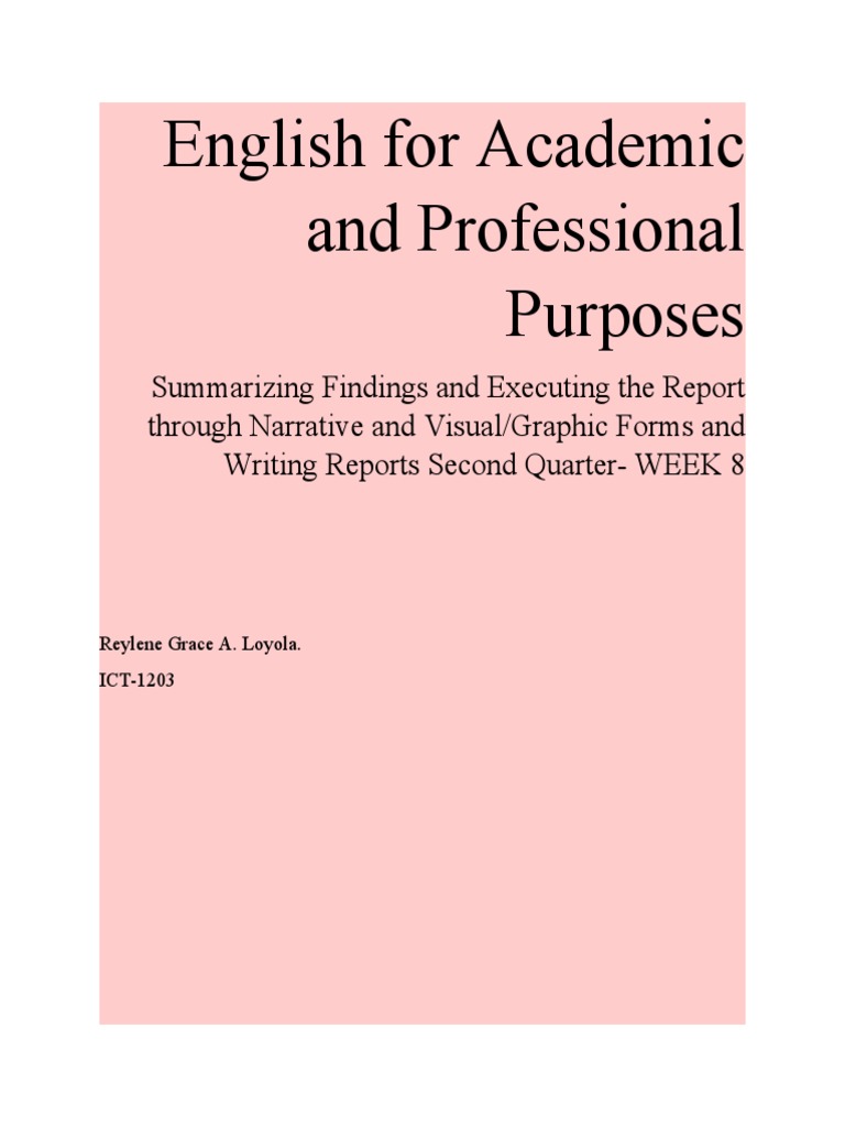 English For Academic and Professional Purposes | PDF | Case Study ...