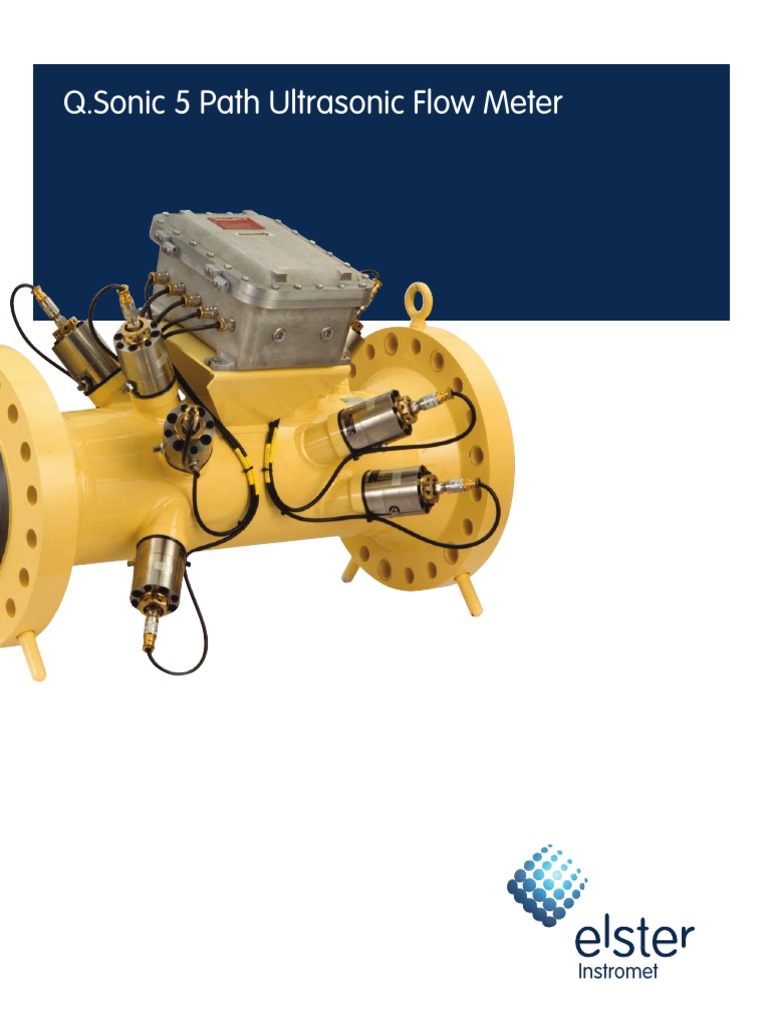 Q.Sonic 5 Path Ultrasonic Flow Meter: Instromet | PDF | Flow ...