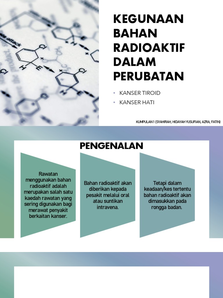 Bahan Radioaktif Dalam Perubatan | PDF