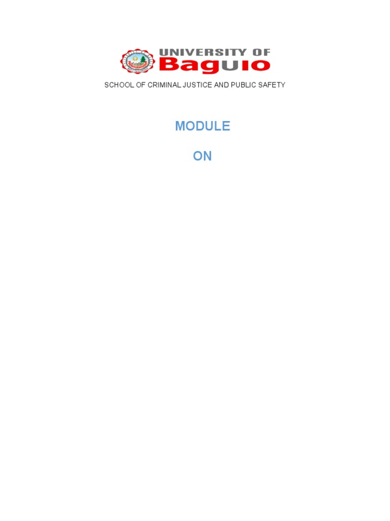 Criminal Justice Notes UB | PDF | Burden Of Proof (Law) | Presumption ...