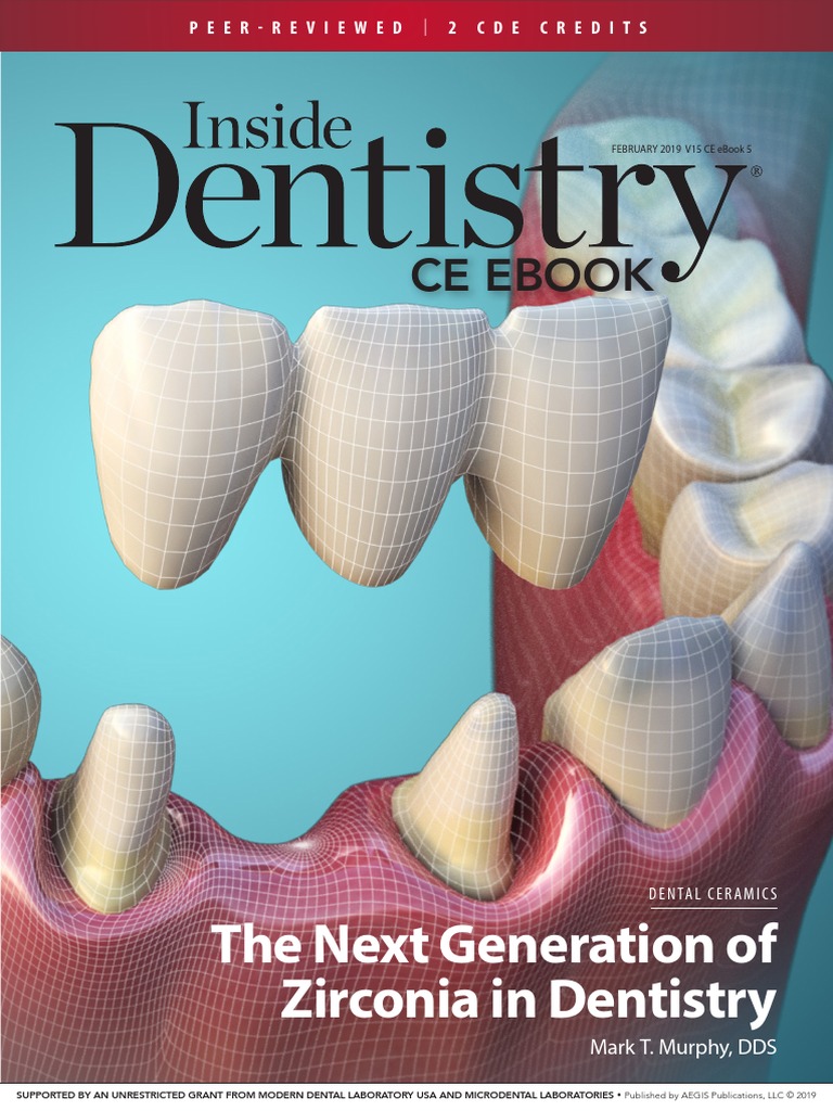 The Next Generation of Zirconia in Dentistry: Ce Ebook | PDF ...