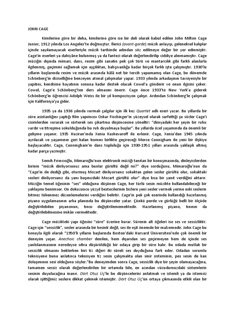 Cage | PDF