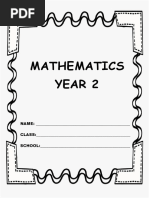 Year 2 Mathematics Worksheet | PDF | Mathematics | Teaching Mathematics
