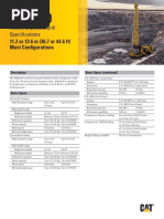 Caterpillar 6030 Technical Specs | PDF | Horsepower | Engines