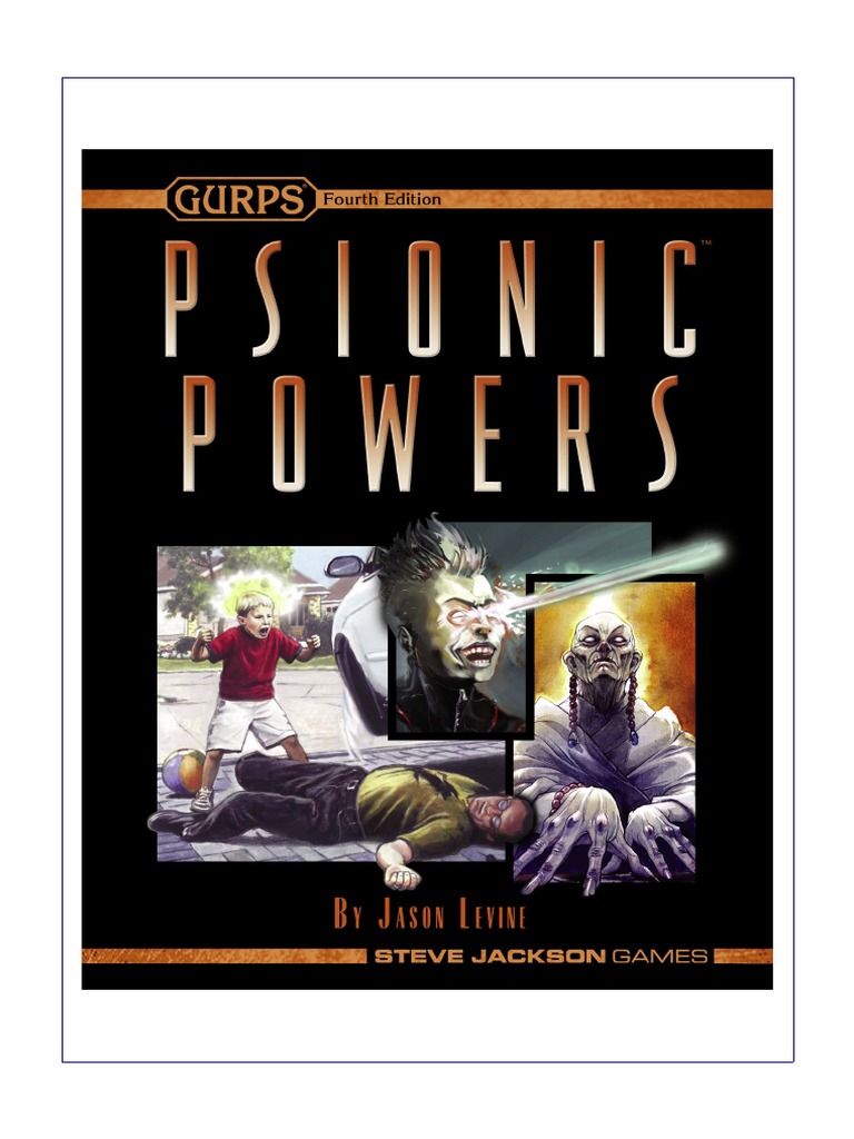 Psionic Powers | PDF | Psicologia