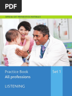 OET Nursing - Official OET Practice Book 1 | PDF | Multiple Choice ...