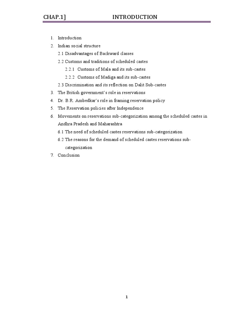 07 Chapter 1 | PDF | Dalit | Caste