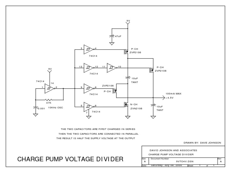 Charge Pump Voltage Divider | PDF | Electrical Circuits | Power Engineering