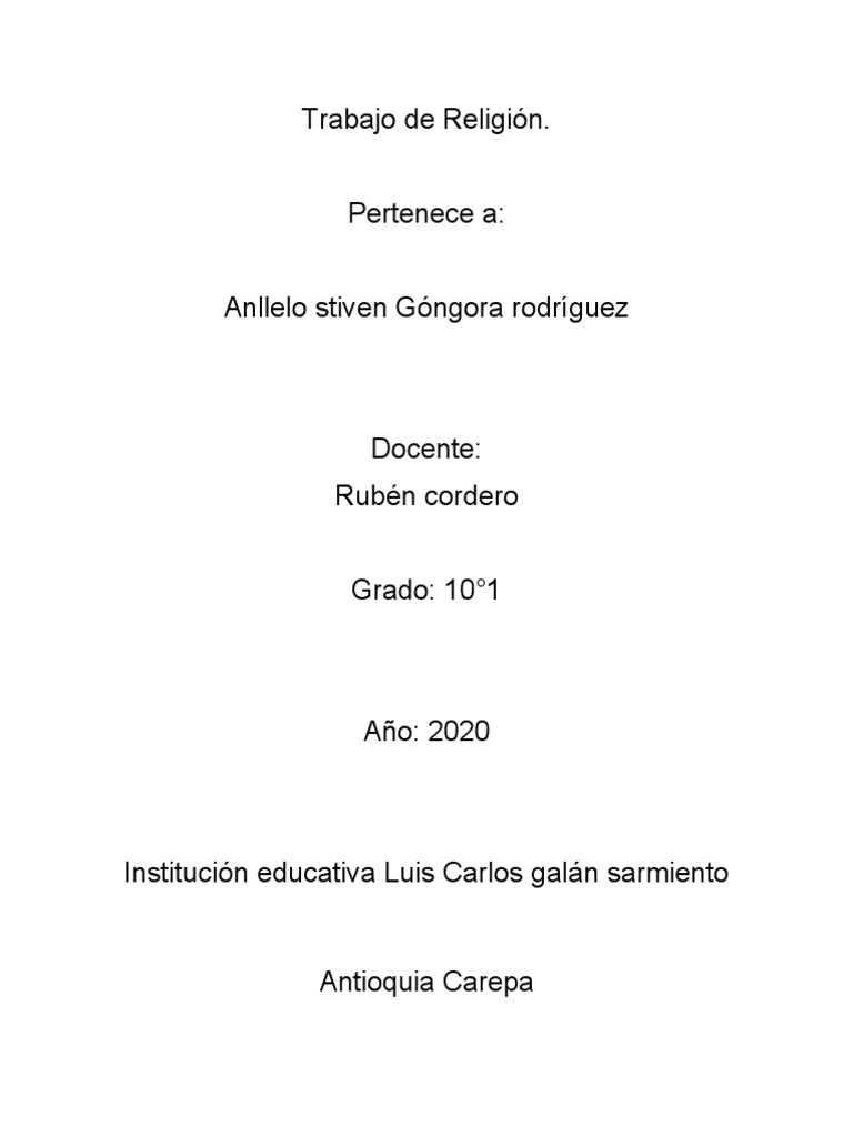 El Ser Humano Es Unico e Irrepetible | PDF