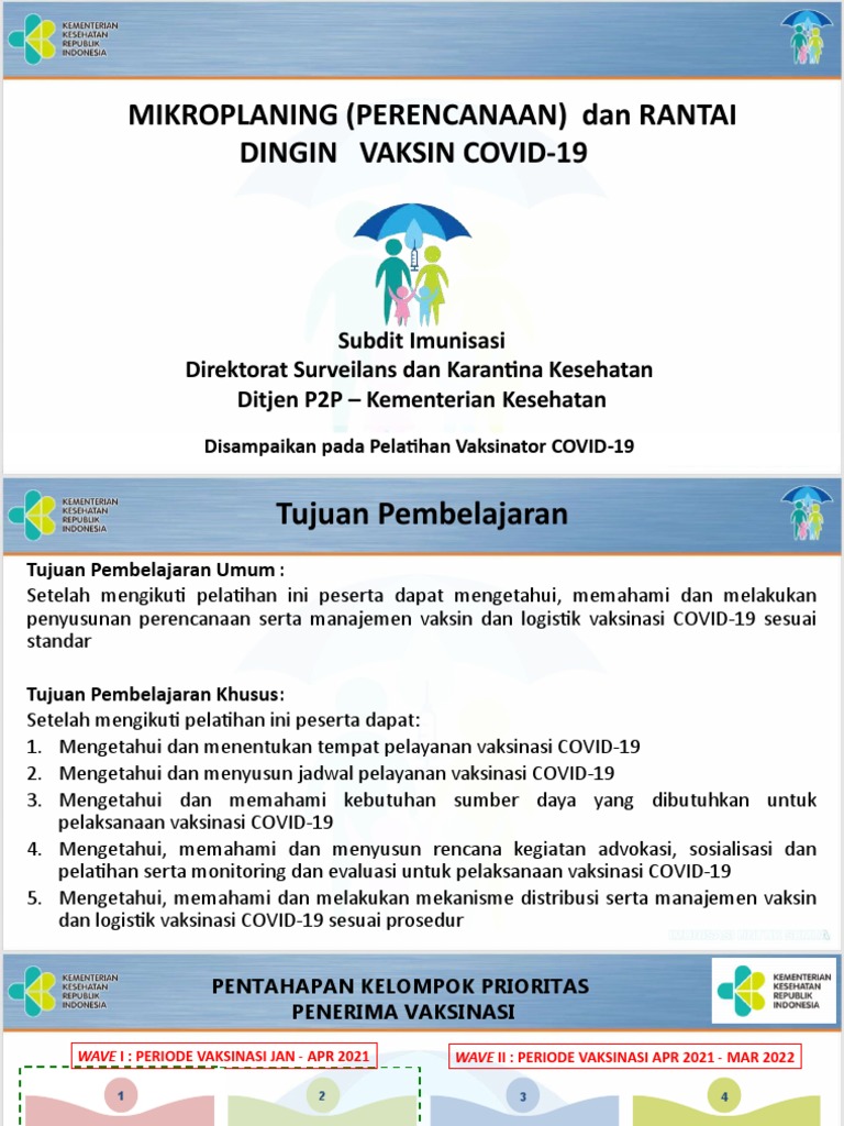 Update Microplanning | PDF