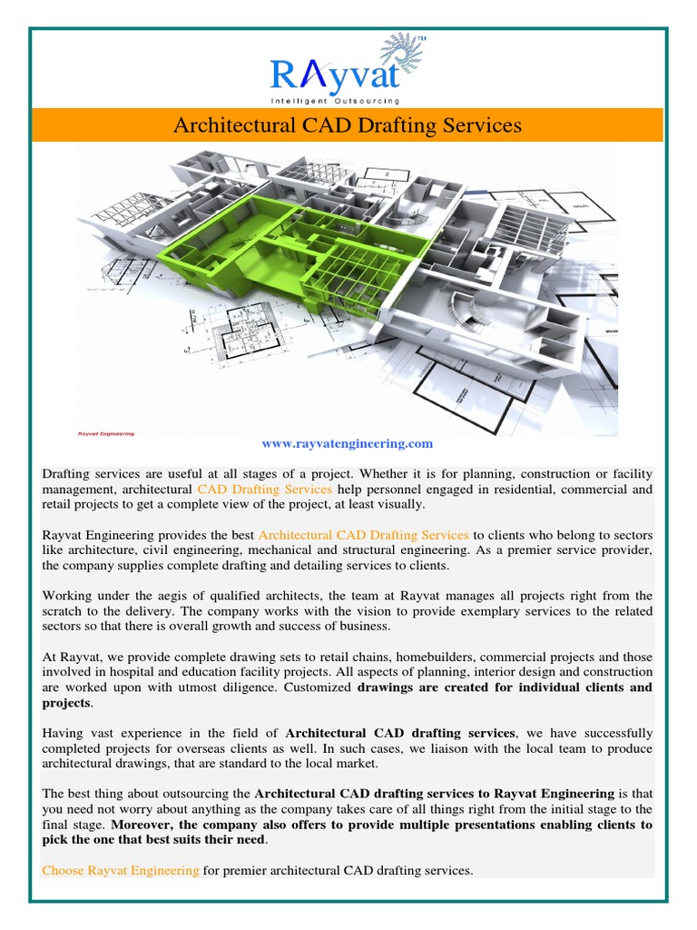 Architectural CAD Drafting Services | PDF | Business | Art
