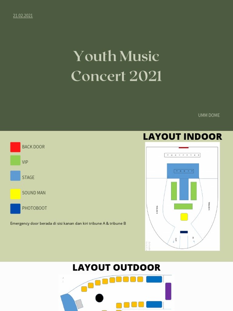 Youth Music Concert 2021 (Contoh Presentasi Proposal Acara Musik) | PDF