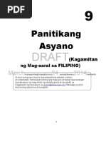 Panitikang Asyano 9 | PDF