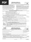Connecticut W-4 form explains codes for withholding rates | Withholding Tax