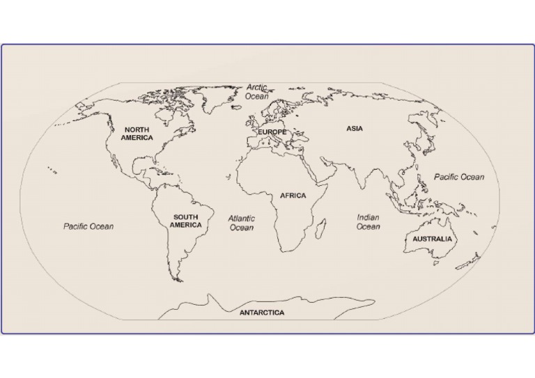 World Map HD Printable PDF 1 | PDF