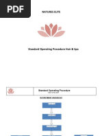 SOP Spa Cleaning Checklist | PDF | Bathroom | Home