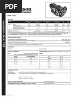 Allison Transmission 1000 Series Spec Sheet Min Min | PDF | Vehicle ...