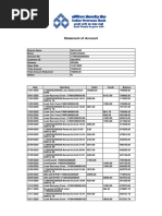 SBI Statement Sample | PDF | Cheque | Credit Card
