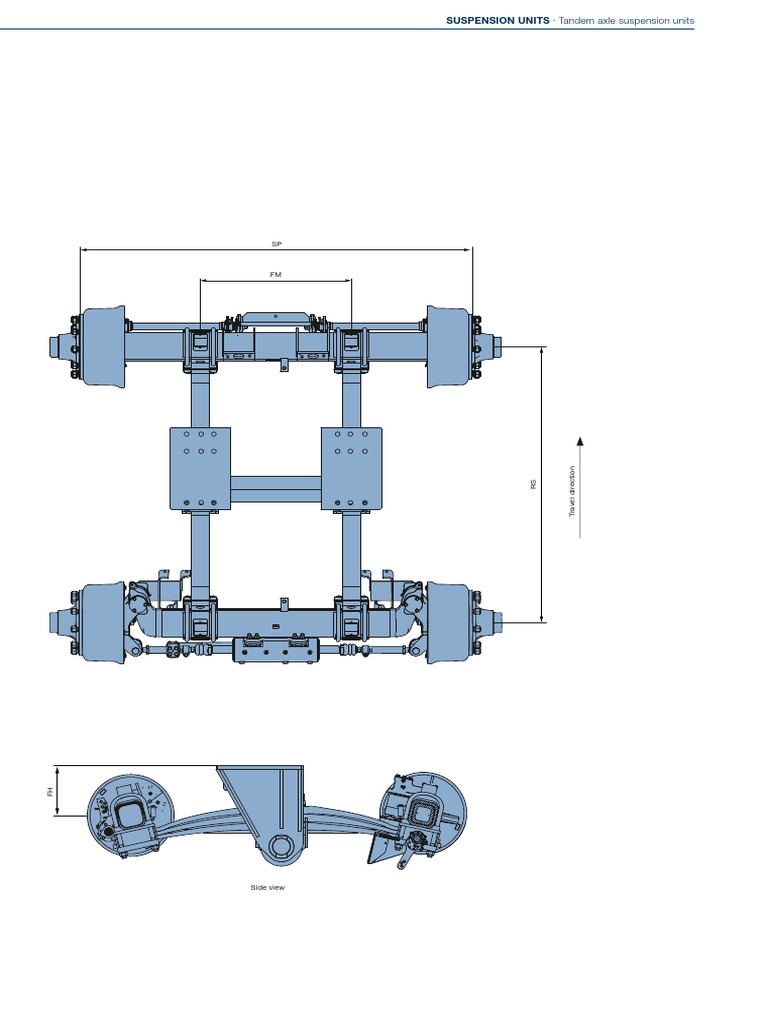 BPW Tandem Axle Suspension Units | PDF | Axle | Transportation Engineering
